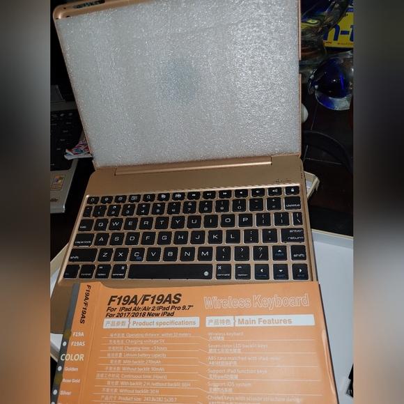 Computers, Laptops & Parts | Rose Gold F19af19as Wireless Keyboard ...